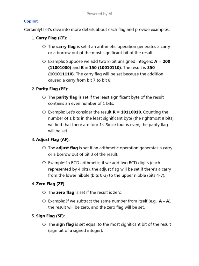 Flags in Digital Electronics in More Detail | Download Free PDF | Binary Coded Decimal ...