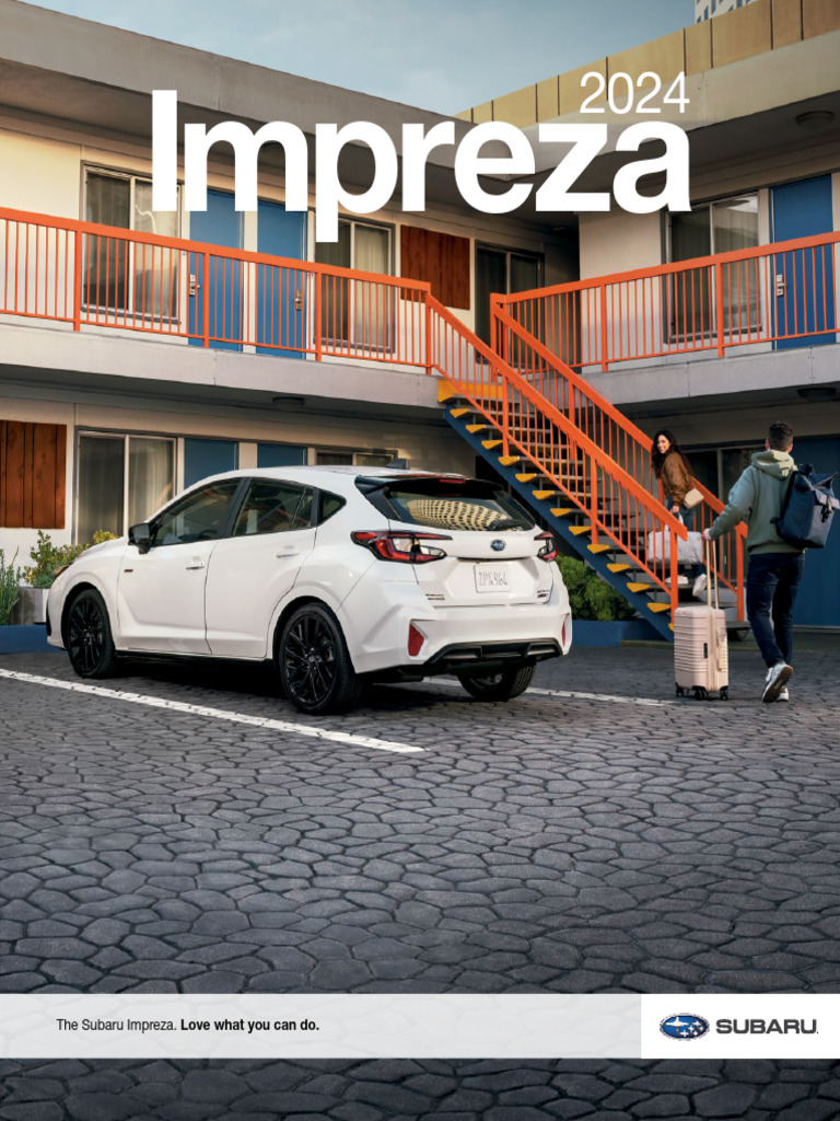 MY24 Impreza Brochure | PDF | Seat Belt | Airbag