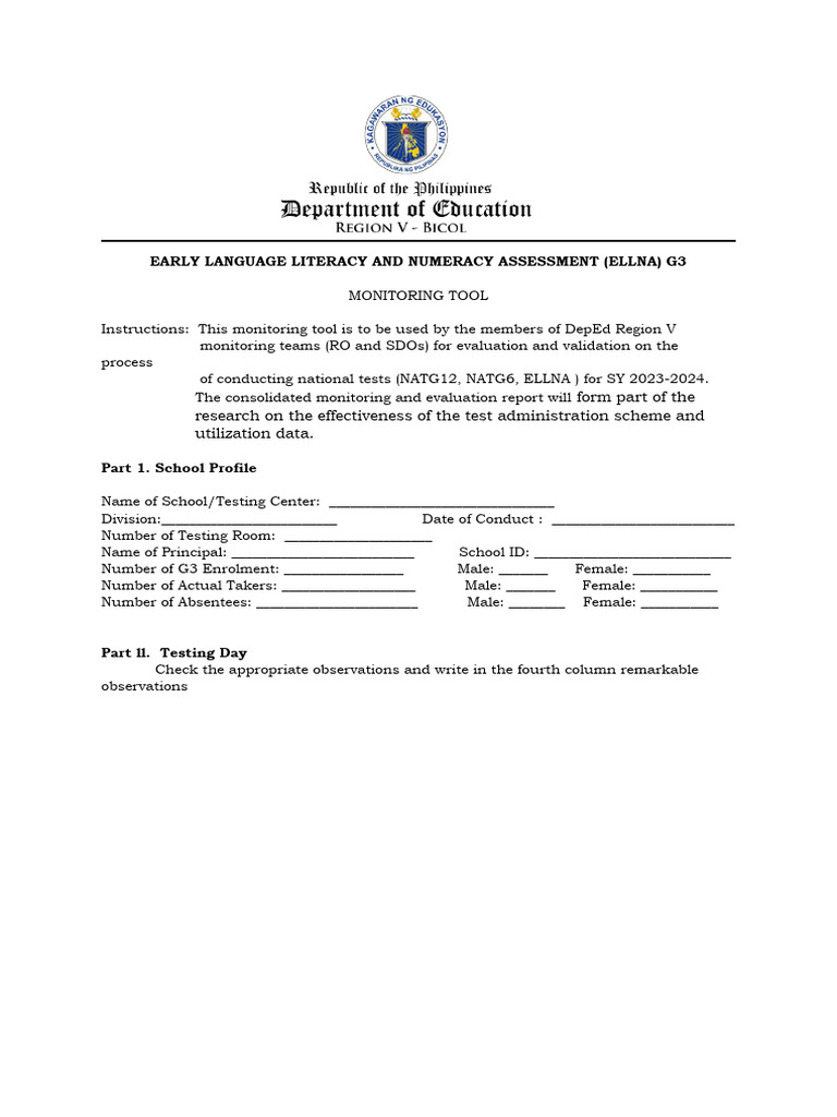 NATG12 Monitoring-Tool | PDF | Behavior Modification | Cognition