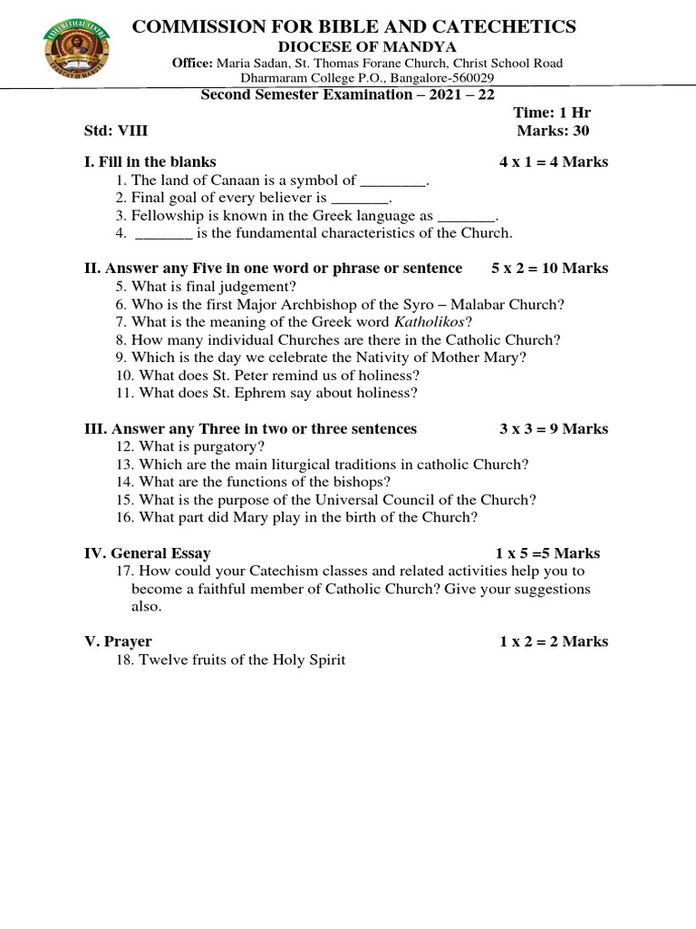 Sem2 2021 - 2022 QN | PDF