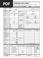 PDS Revised 2025 - Blank | PDF | Government And Personhood | Government