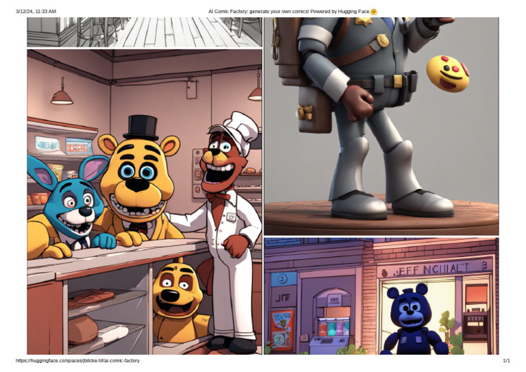 AI Comic Factory - A Hugging Face Space by Jbilcke-Hf | PDF