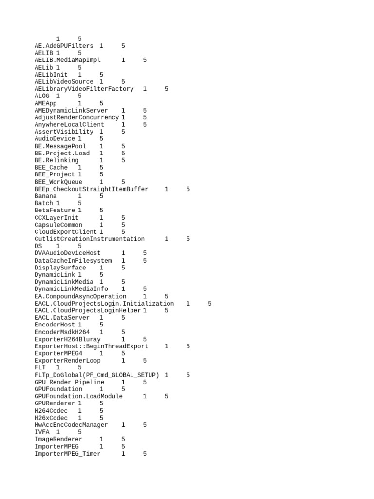 Trace Database | PDF | Computing | Software Trace Database | PDF | Computing | Software