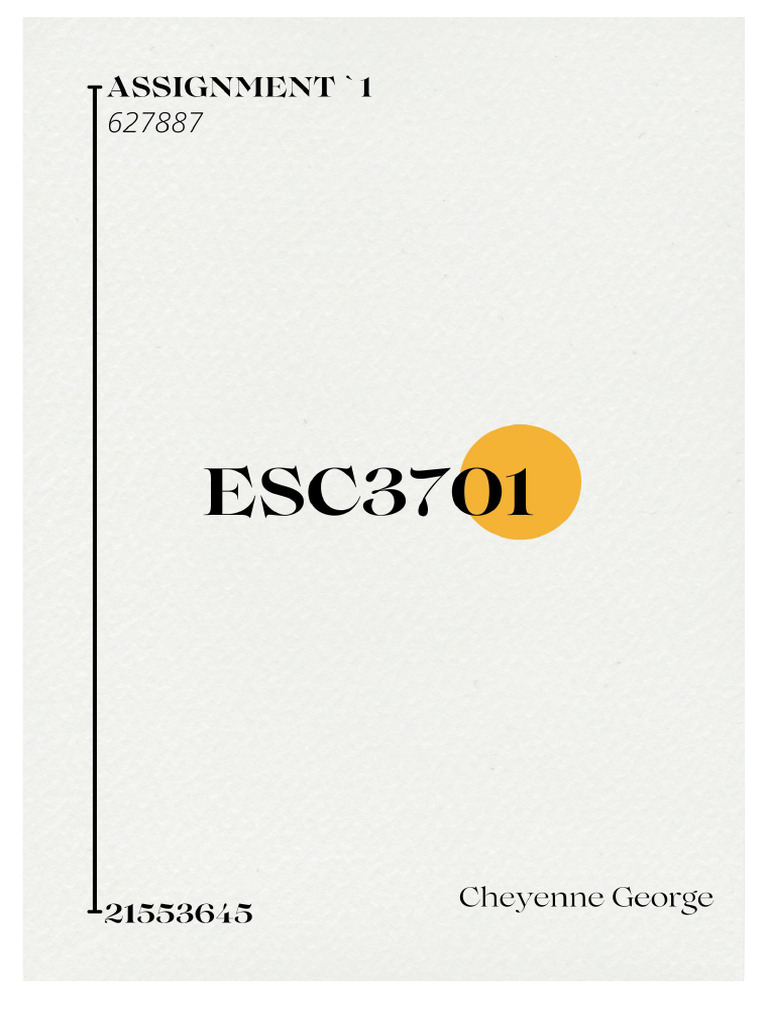 Esc Final Assignment 1 | PDF | Critical Theory | Learning