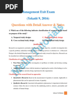 Business Management - Model Exit Exam | PDF