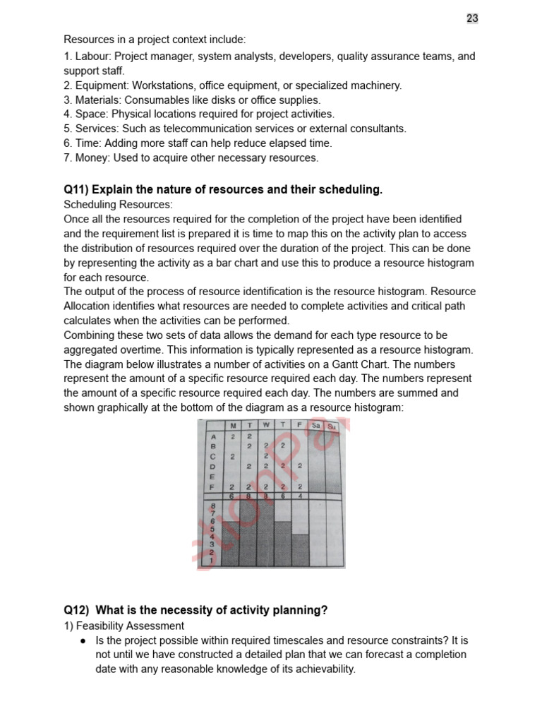 Project Resource Management Overview | PDF | Recruitment | Reliability ...