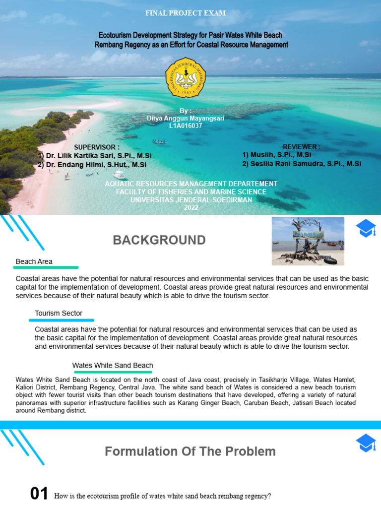 Ecotourism Strategy for Wates Beach | PDF | Tourism | Swot Analysis