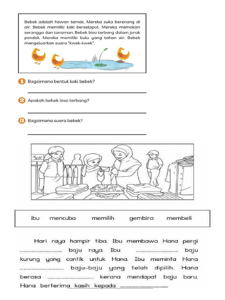 Melengkapi Cerita | PDF