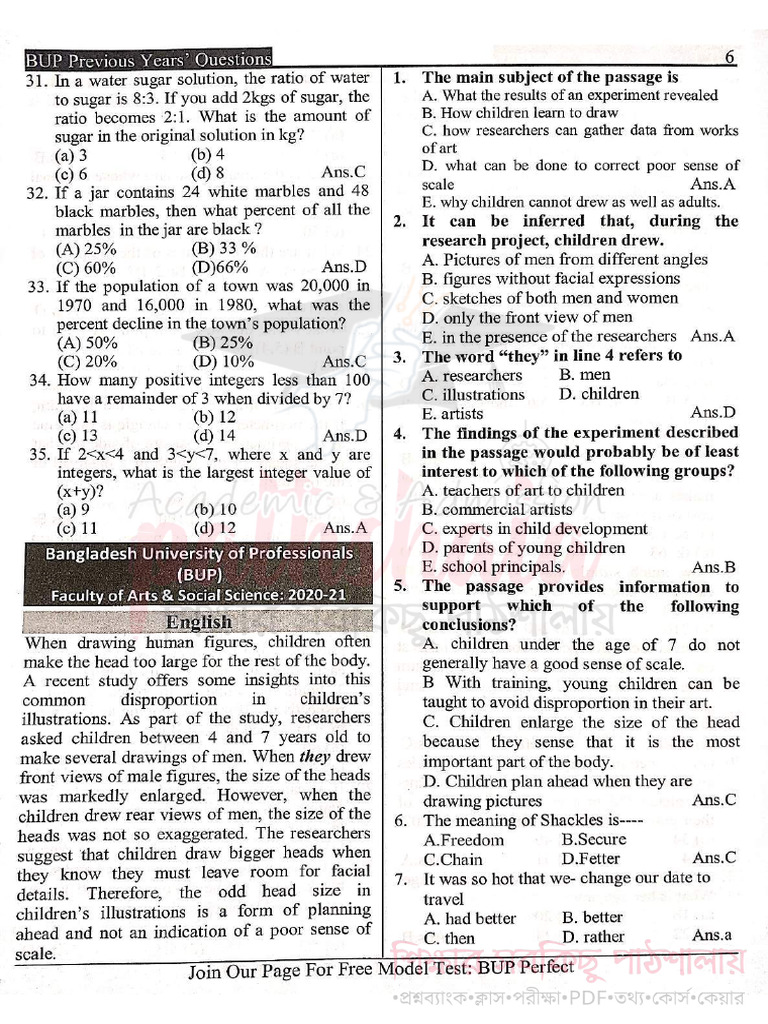 Bup Fass 2020-21 | PDF