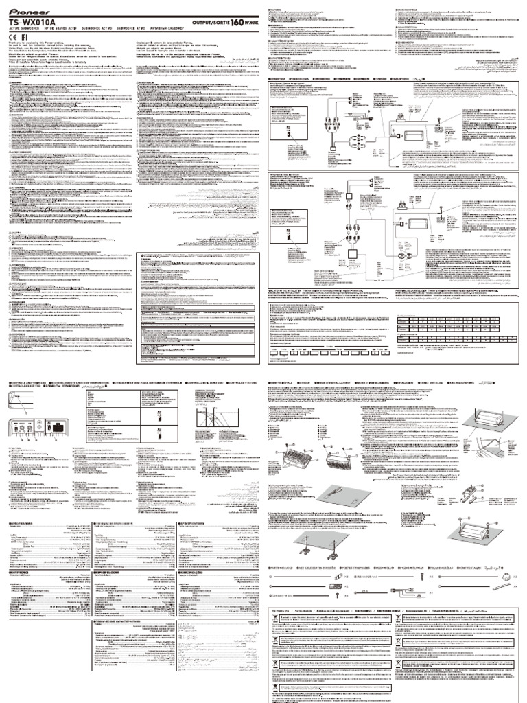 TS WX010A Instruction Manual | PDF