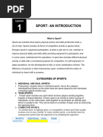 Sports Development Continuum Explained | PDF
