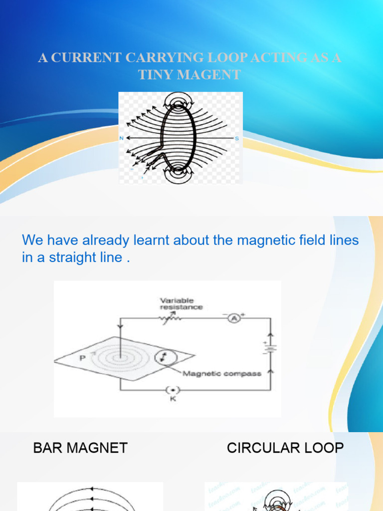 Magnetic Field of Current Loop | PDF