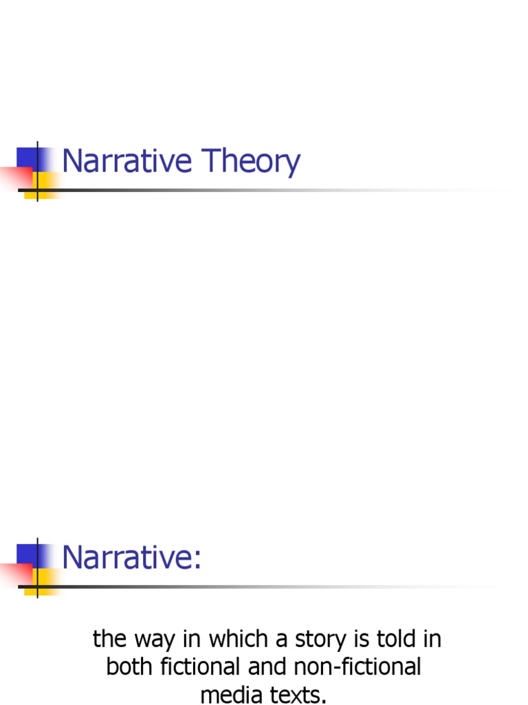 Narrative Theory | PDF | Hero | Narrative