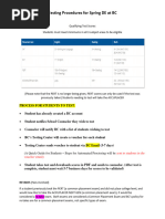 Broward College Dual Enrollment Checklist | PDF | Sat