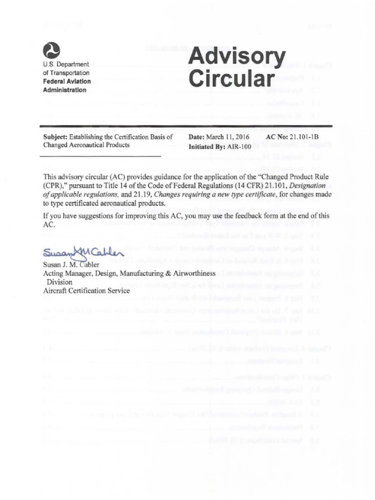 Advisory Circular | PDF | Aircraft | Aeronautics