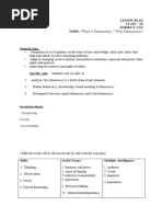 KVS - Lesson Plan Organiser Format | PDF
