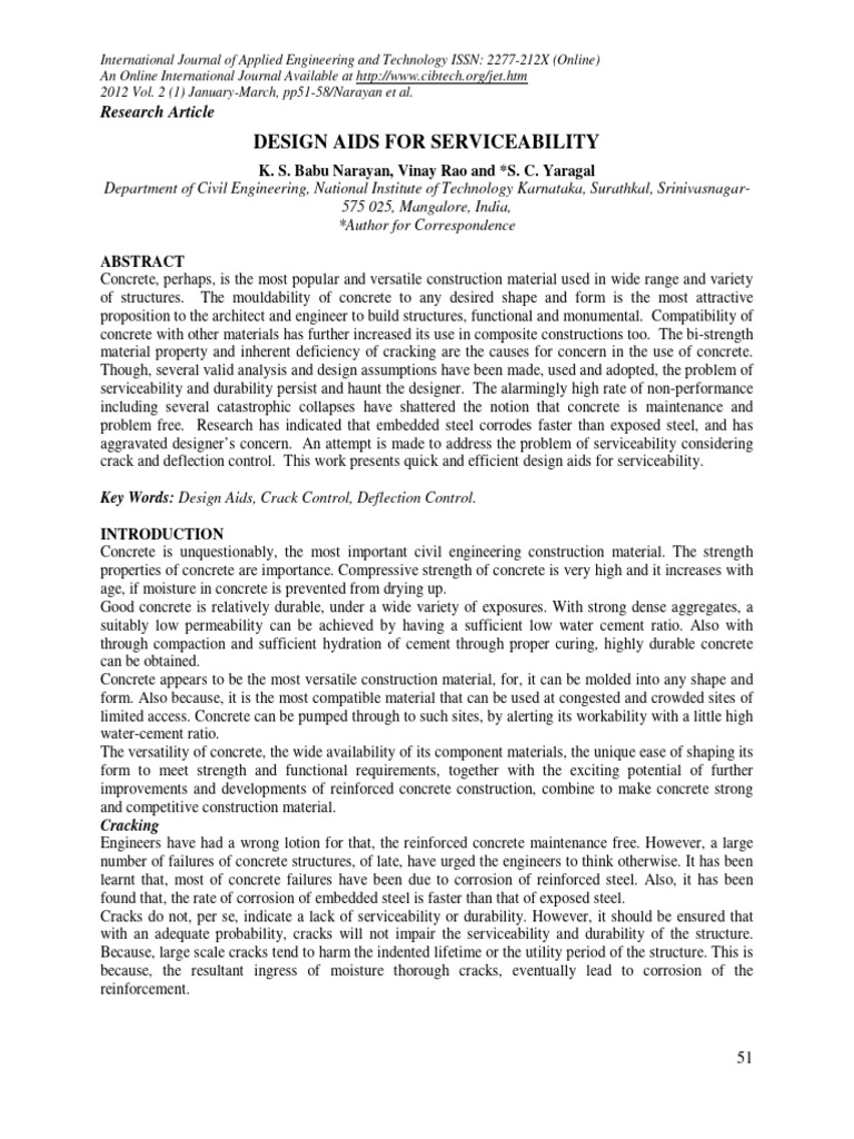 Design Aids For Servcieability | PDF | Fracture | Concrete