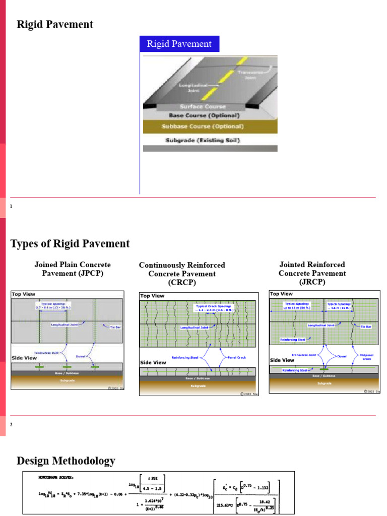 AASHTO Rigid Pavement Design | PDF