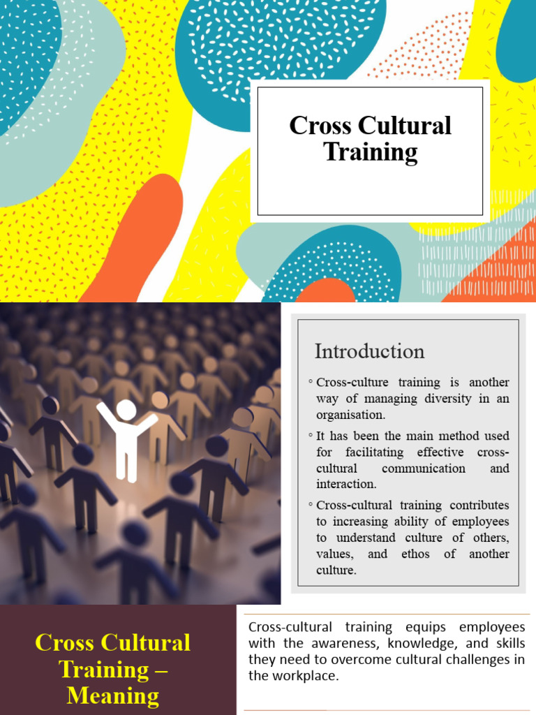 Cross Cultural Training | PDF | Negotiation | Knowledge