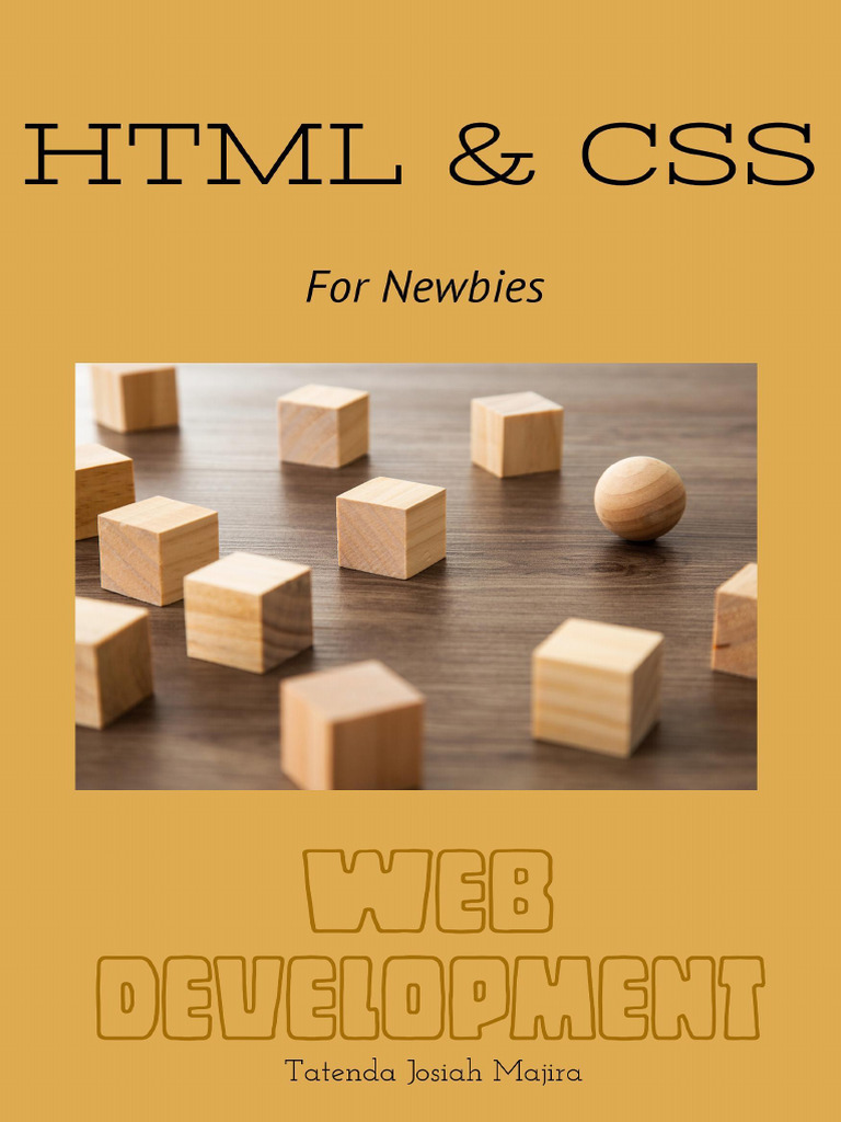 Html And Css For Newbies Standard Pdf Html Element Hyperlink 5074