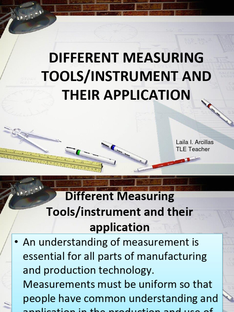 Essential Measuring Tools Guide | PDF