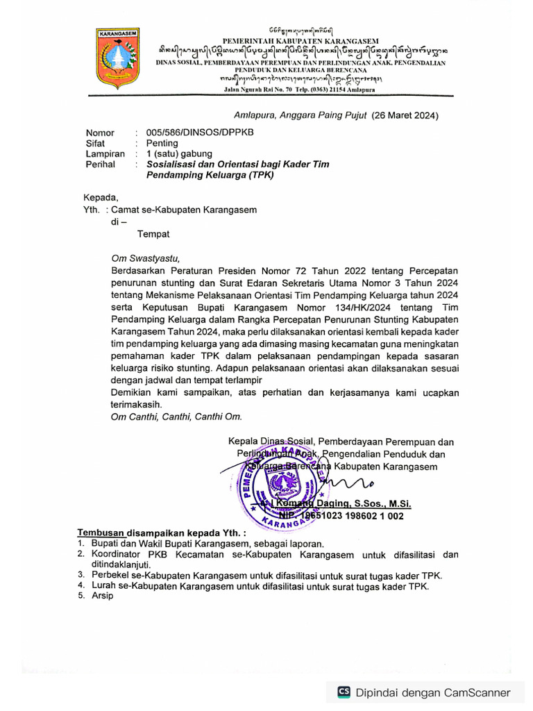 Orientasi TPK 2024 | PDF