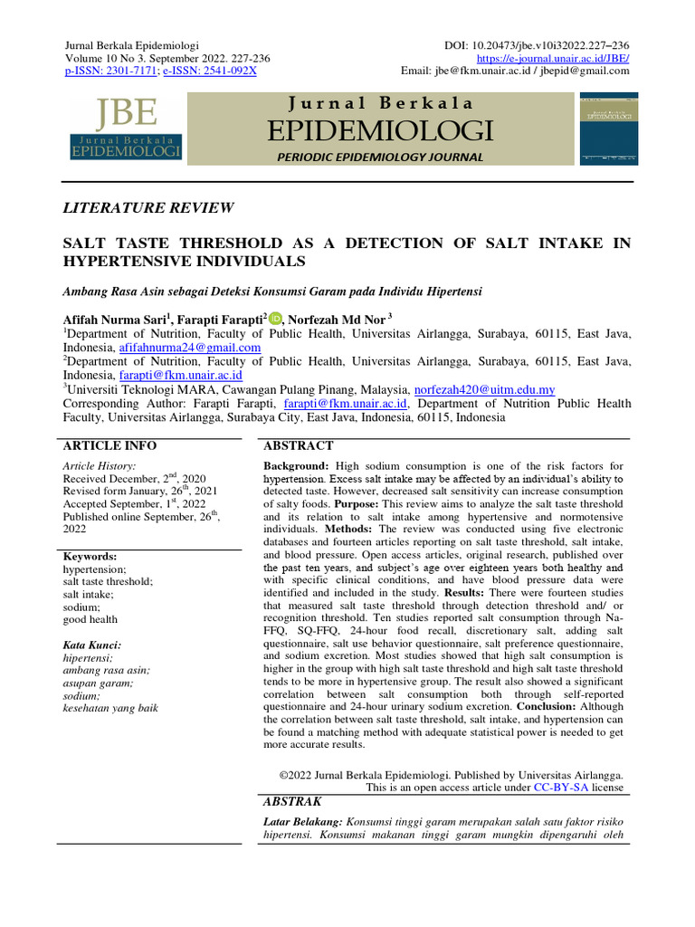 Template Layout (1) Afifah 227-236OK GALLEY | PDF | Salt | Sodium Chloride