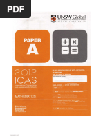Icas Past Papers Answers | PDF