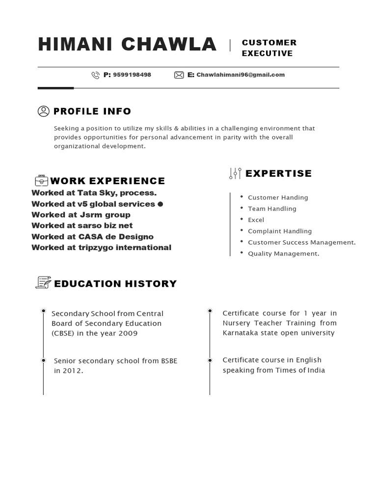 Himani CV | PDF