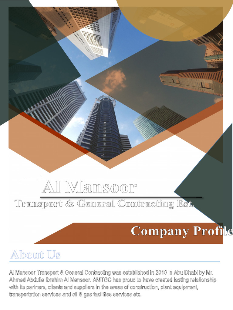 Mining Company Profile v1 | Download Free PDF | Safety | United Arab ...