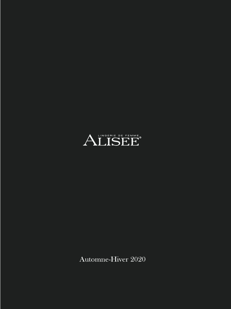 Kollektsiya-Alisee-Osen Zima 2020 | PDF