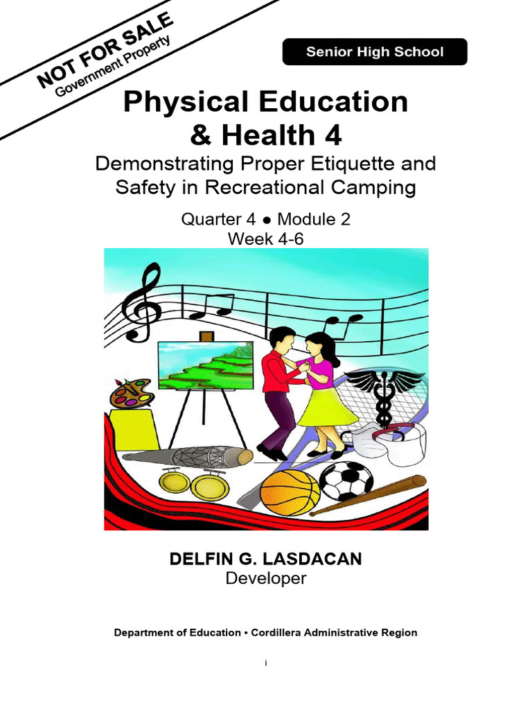 P.E-4-Q4-CAMPING-MODULE-dgl (AutoRecovered) | PDF | Camping | Tent