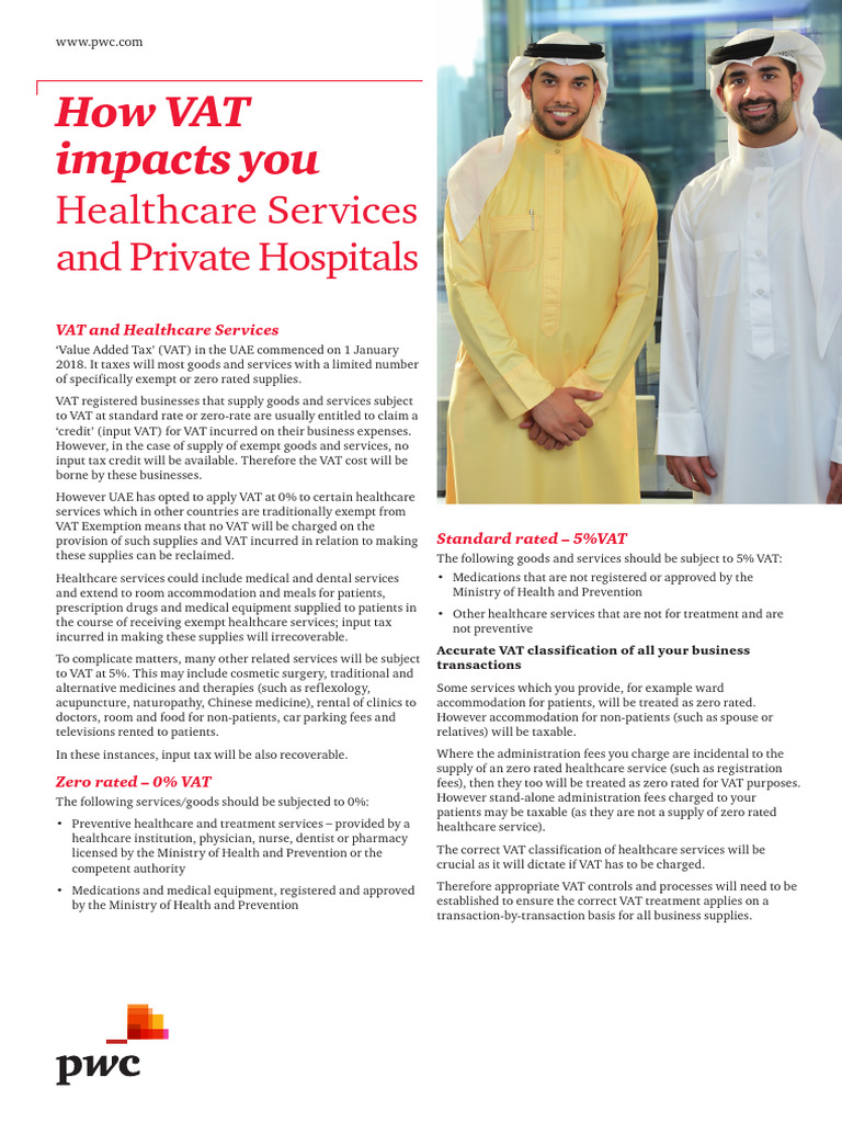 VAT Implications for Private Healthcare | PDF | Value Added Tax ...