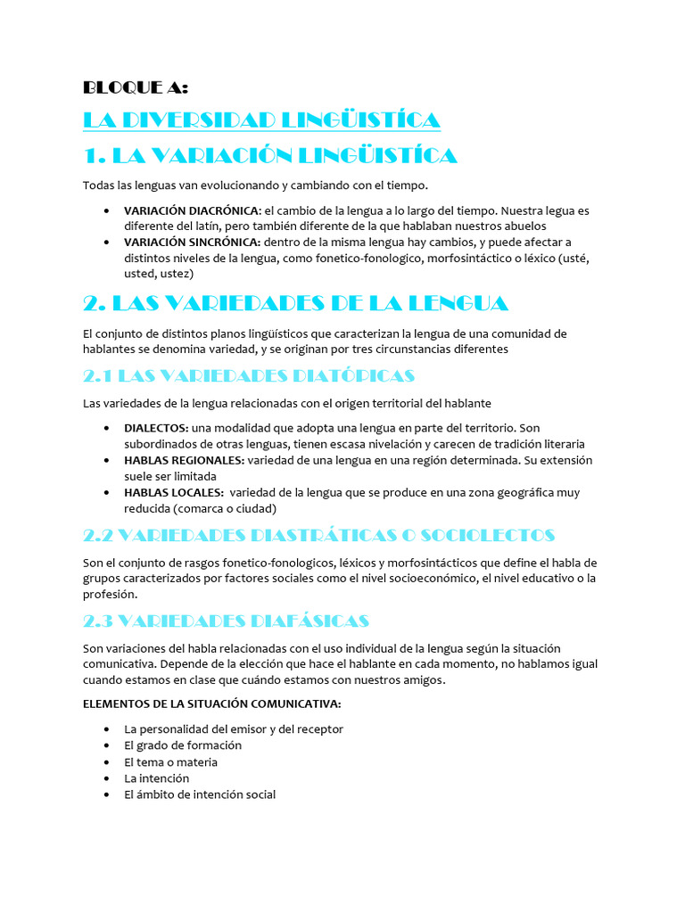 Lengua T1 | PDF | Multilingüismo | Lingüística