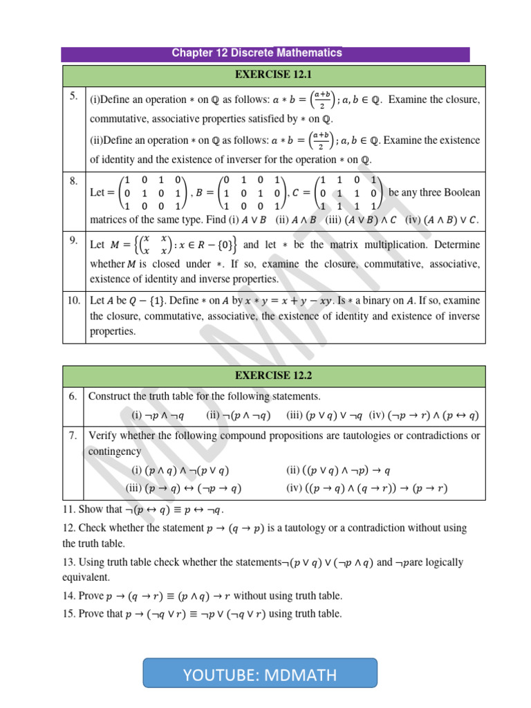 12 STD Important 5 Marks Sums | PDF | Probability Distribution | Line (Geometry)