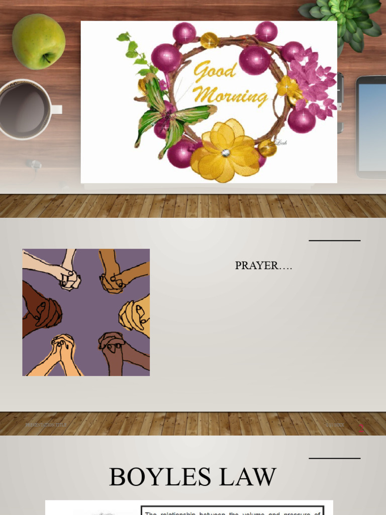 Boyles and Charles Law | PDF | Gases | Density