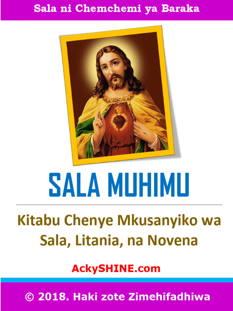 KITABU CHA SALA MUHIMU Xgujoi | PDF