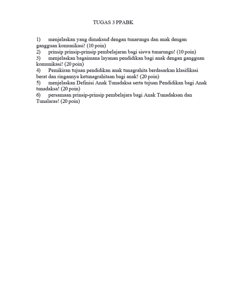 Tugas 3 PPABK | PDF