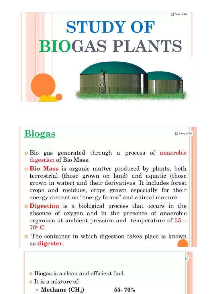 Biogas | PDF