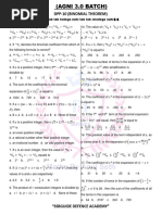 Binomial Theorem Jee Mains Pyq | PDF | Mathematical Analysis ...