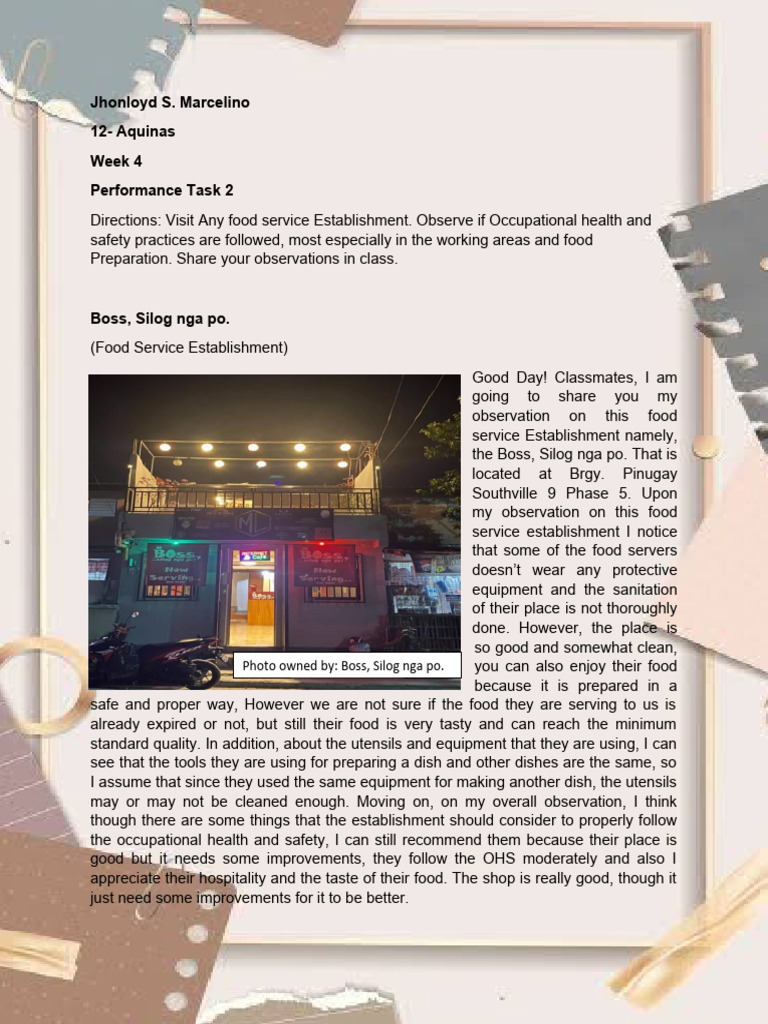 Marcelino Performance Task2 | PDF