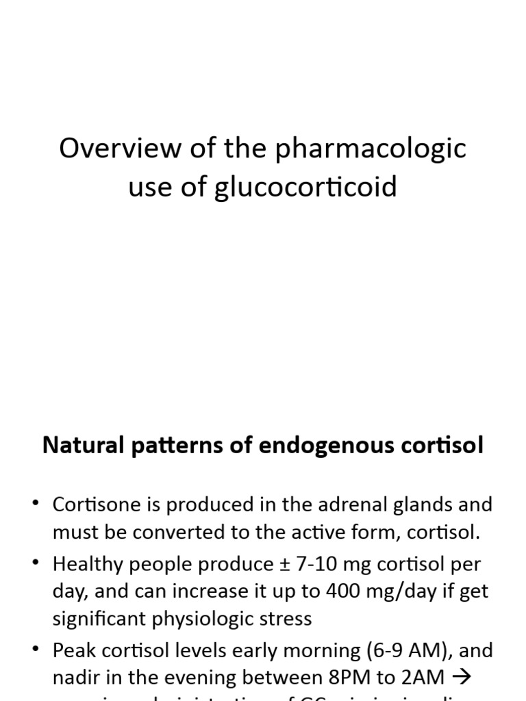 Glucocorticoid Pharmacology Overview | PDF | Glucocorticoid | Immunology