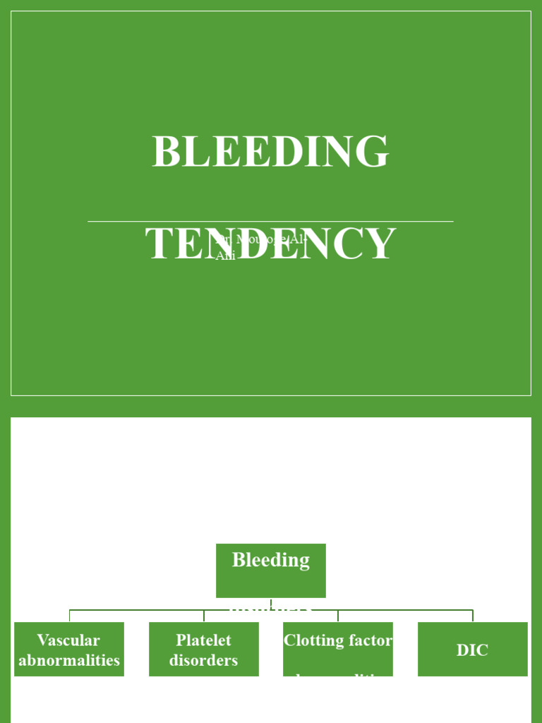 Understanding Bleeding Disorders and Hemostasis | PDF | Coagulation ...