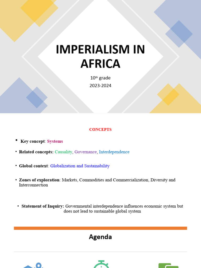 Imperialism in Africa | PDF | Imperialism | Africa
