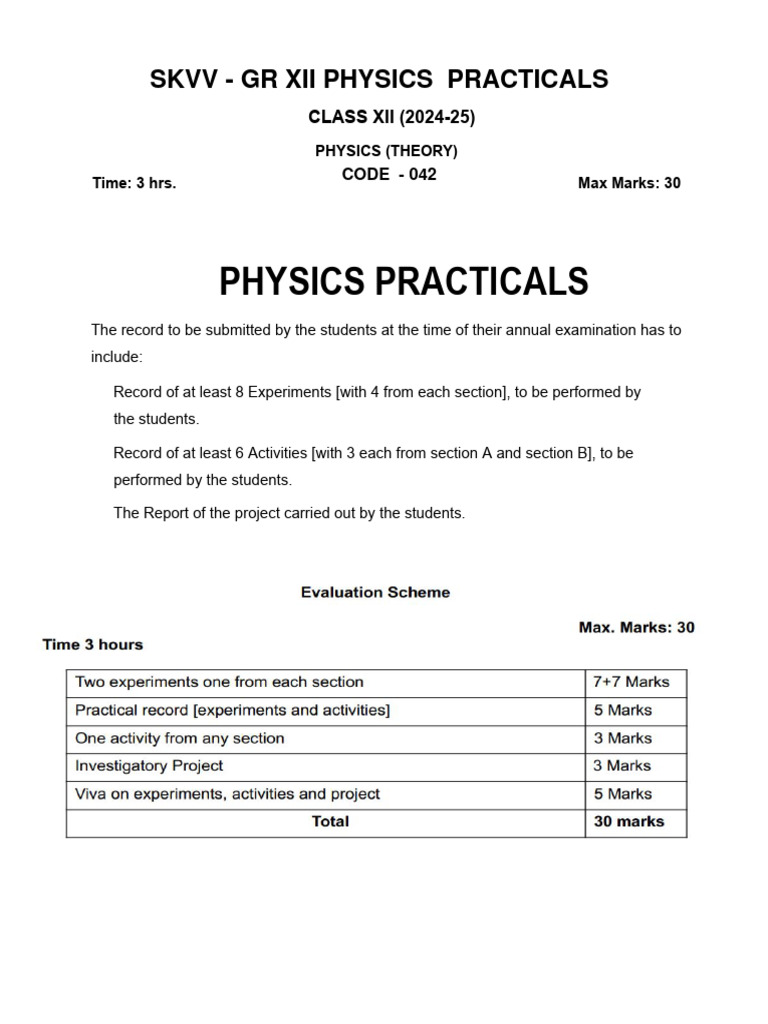 Physics Record | PDF | Series And Parallel Circuits | Diffraction