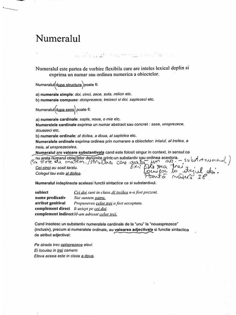 Numeralul | PDF