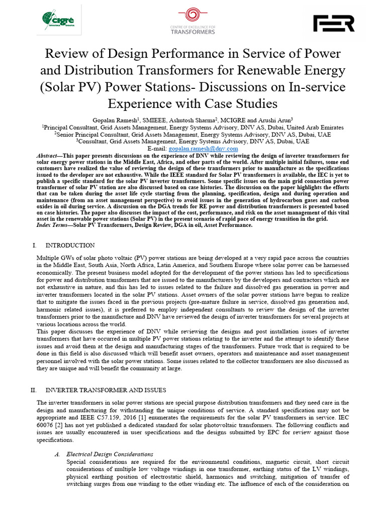 ICTRAM06 - DNV Full-Paper Final After Review | PDF | Transformer ...
