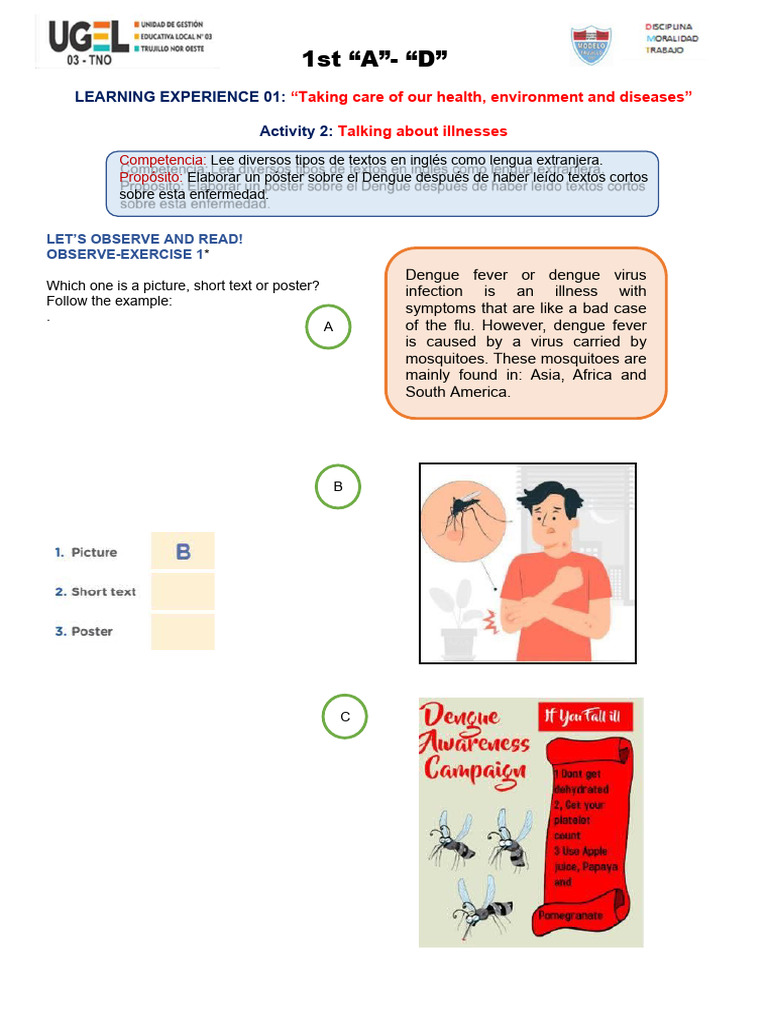 WORKSHEET 2 EdA 01 | PDF | Virology | Animal Diseases