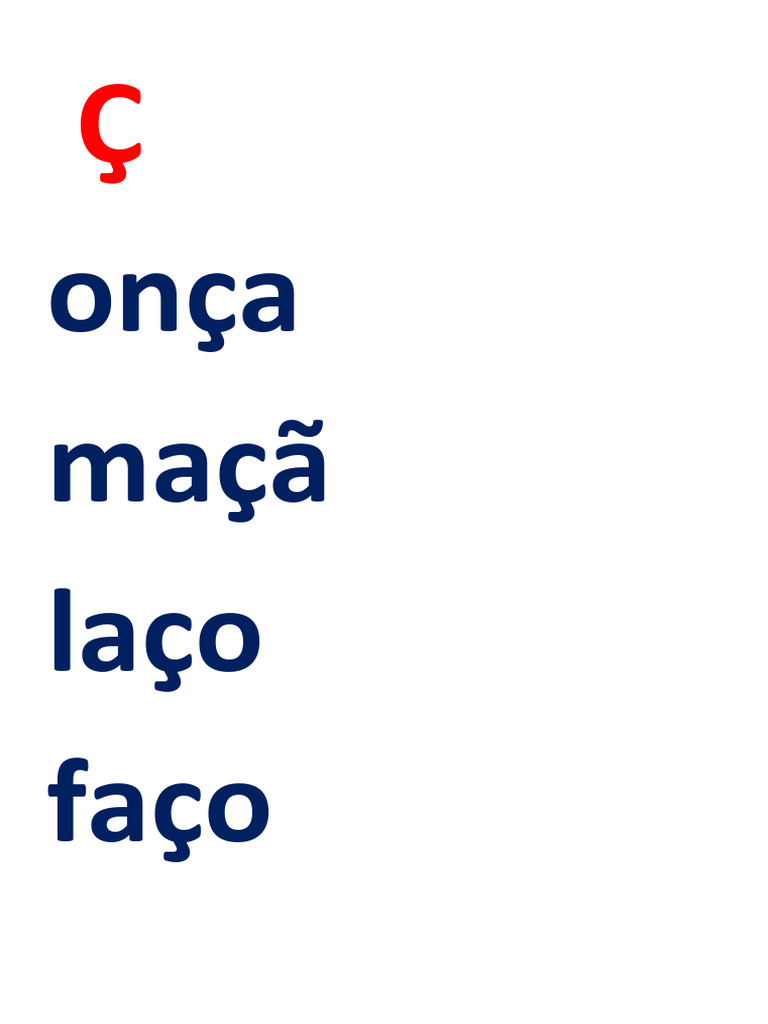 Palavras com sílabas cha, che, chi, cho, chu | PDF