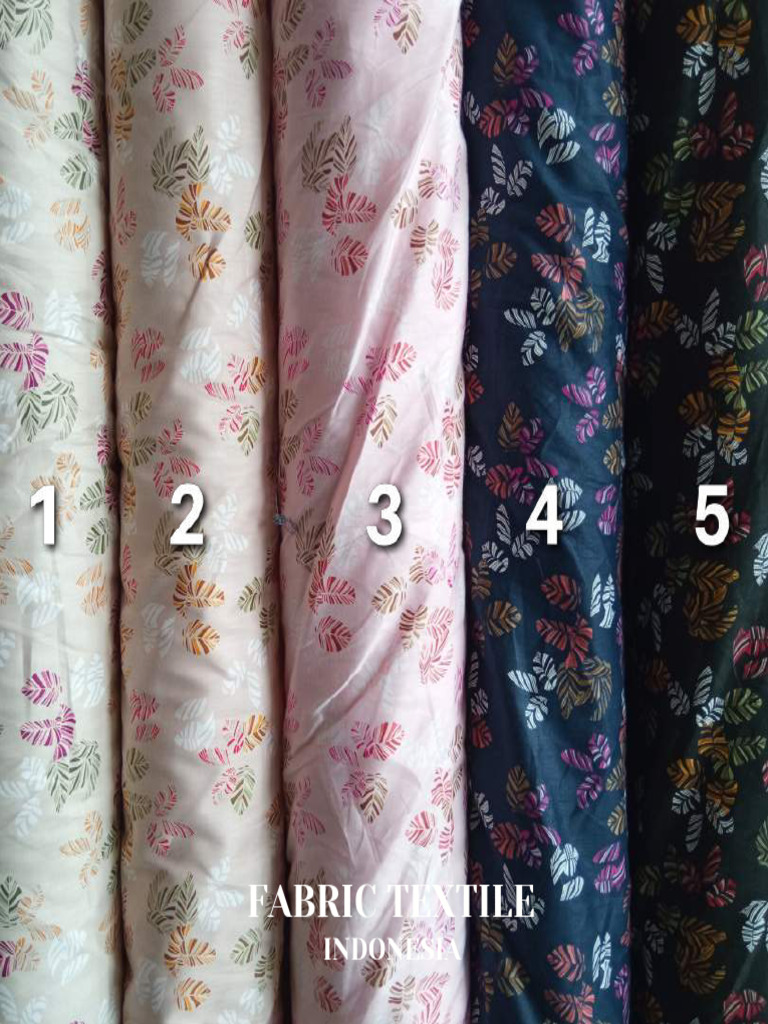 Produk Fabric Textile | PDF | Textiles | Manufactured Goods